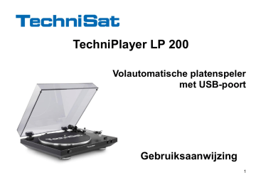 TechniSat TECHNIPLAYER LP 200 instruction manual | Manualzz