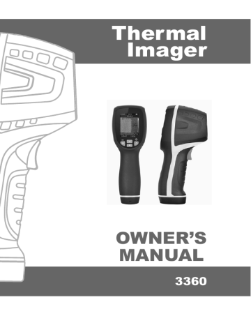 INNOVA 3360 Multi-Purpose Infrared Inspection Camera Owner Manual ...