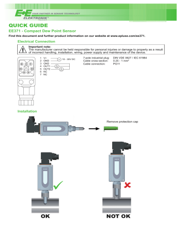 E+E Elektronik EE371 Quick guide | Manualzz