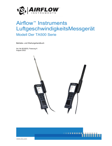 tsi Airflow Instruments TA500 Series Air Velocity Meter ...