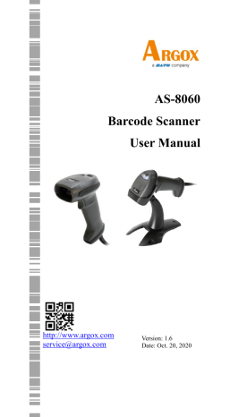 Argox AS-8060 User Manual | Manualzz