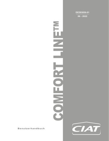 CIAT Comfort Line instruction manual | Manualzz