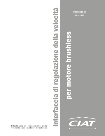 CIAT Comfort Line Manuale utente | Manualzz