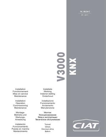 CIAT V3000 instruction manual | Manualzz