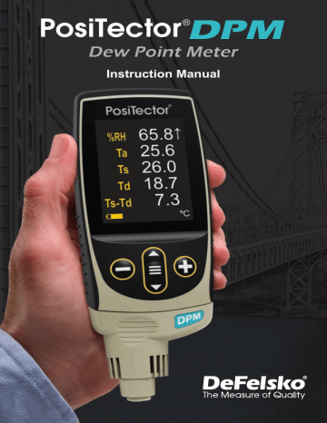 DeFelsko PosiTector DPM instruction manual | Manualzz