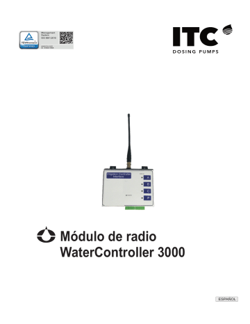 ITC Water Controller 3000 Radio Module Manual de usuario | Manualzz