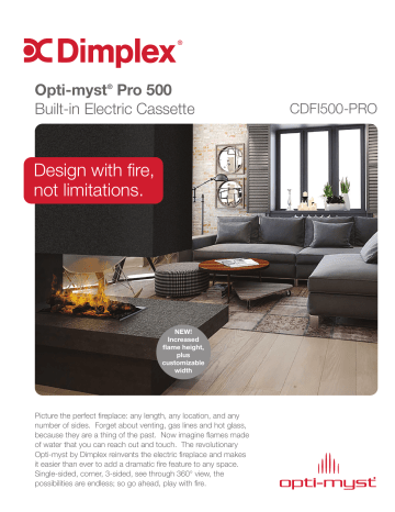 Dimplex DX-OPTIMYST-14 - X-CDFI-PLUGKIT User Guide | Manualzz