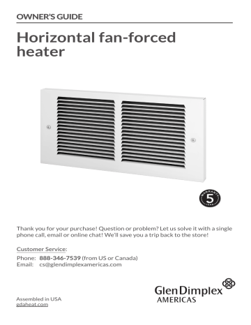 Dimplex DX-DRMC-01 - X-43314 Owner's Guide | Manualzz