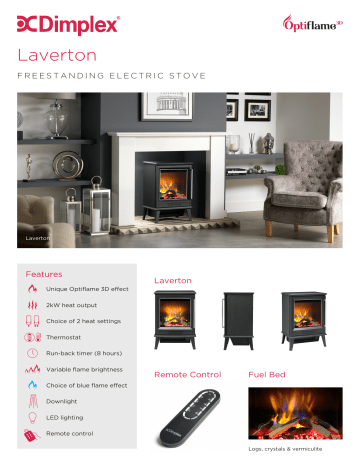 Dimplex LVT20 Laverton Product sheet | Manualzz