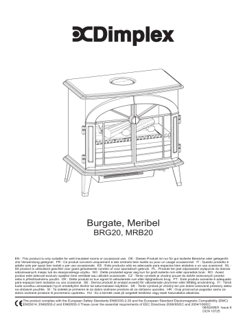 Dimplex MRB20 Meribel Instruction manual | Manualzz
