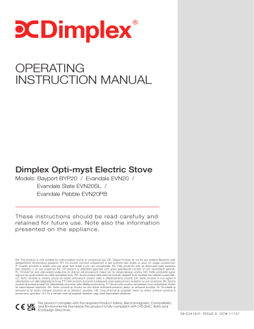 Dimplex BYP20 Bayport Instruction manual | Manualzz