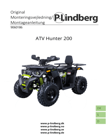 P. Lindberg Quad / ATV Hunter 200 Bedienungsanleitung | Manualzz