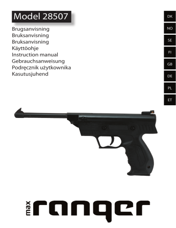 P. Lindberg Luftpistol, Max Ranger Owner's Manual | Manualzz