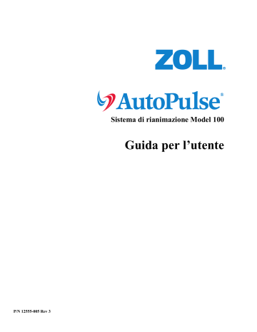 ZOLL AutoPulse Resuscitation System Guida utente | Manualzz