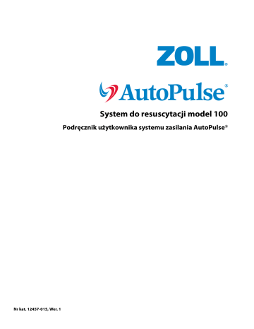 ZOLL AutoPulse Resuscitation System instrukcja | Manualzz