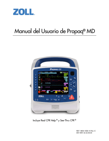 ZOLL Propaq MD Instrucciones de operación | Manualzz