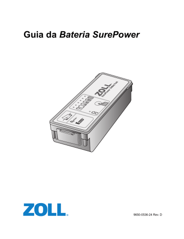 ZOLL SurePower Defibrillator Battery System Guia de usuario | Manualzz