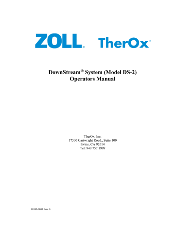 Zoll Therox Manual | Manualzz