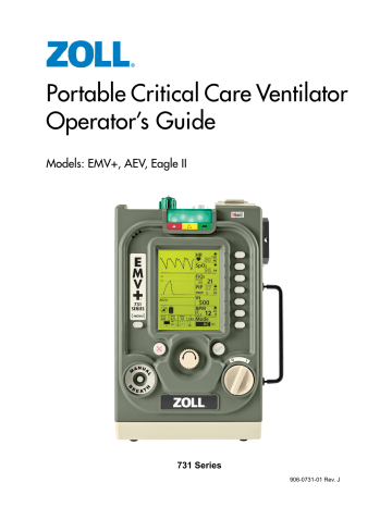 Zoll Ventilators Operator's Guide | Manualzz
