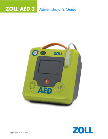 Zoll AED 3 Guide | Manualzz