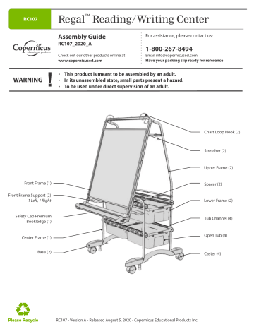 Copernicus RC107 Assembly Instructions | Manualzz