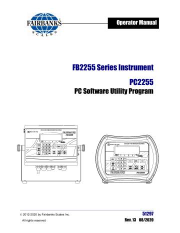 Fairbanks Scales FB2255 Manual | Manualzz
