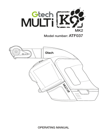 Gtech ATF037 Multi MK2 K9 Owner Manual | Manualzz