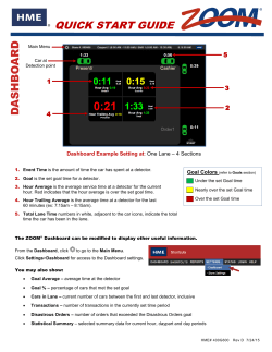 HME Zoom - Operating instructions, Quick start Guide, Reference guide ...