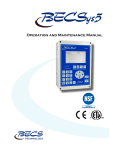 BECS BECSys5 Operation And Maintenance Manual | Manualzz