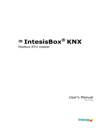 Intesis IBOX-KNX-MBRTU Modbus RTU to KNX Gateway User Manual | Manualzz