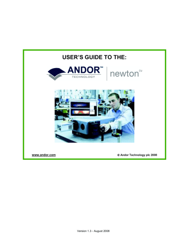Andor Technology Newton User Manual | Manualzz