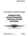 Continental Motors Engine Service Information Directive SID97-3G | Manualzz