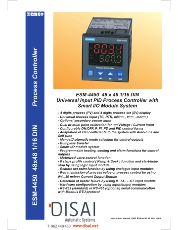 EMKO esm-4450 Instruction Manual | Manualzz