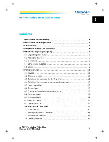 Flexicon PF7 User Manual | Manualzz
