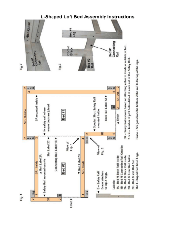 College Bed Lofts L-Shaped Loft Bed Assembly Manual | Manualzz