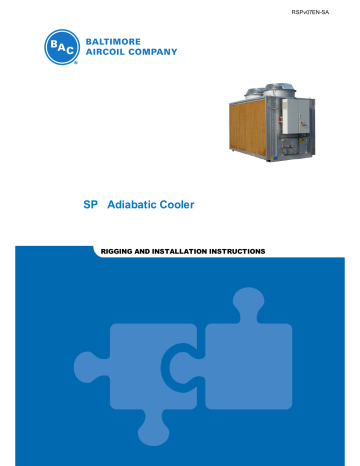 BAC SP3B series Rigging And Installation Instructions | Manualzz