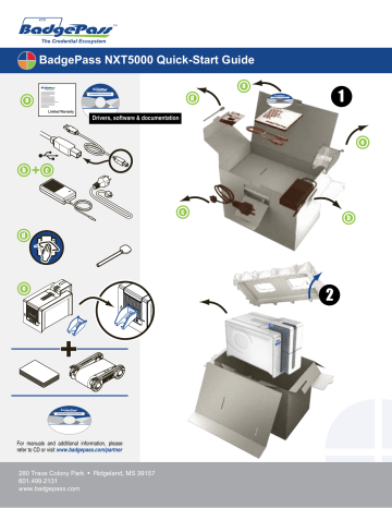 BadgePass NXT5000 Quick Start Manual | Manualzz