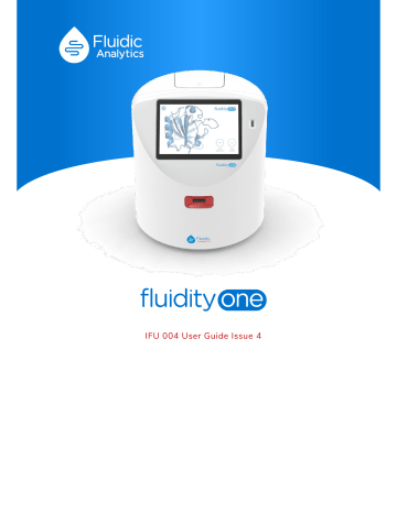 Fluidic Analytics Fluidity One User Manual | Manualzz