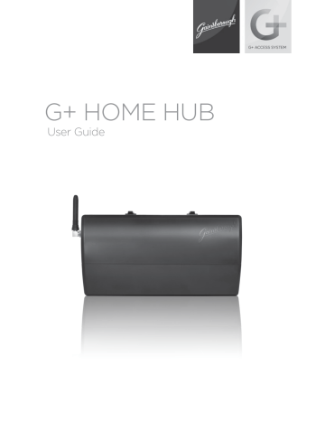 Gainsborough G+ HOME HUB User Manual | Manualzz