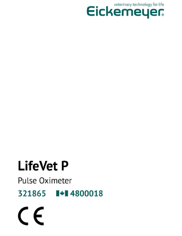 Eickemeyer LifeVet P User Manual | Manualzz
