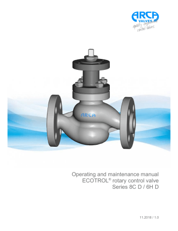 ARCA ECOTROL 8C5-P1 Operating And Maintenance Manual | Manualzz
