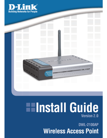 D-Link DWL-2100AP - AirPlus Xtreme G Install Manual | Manualzz