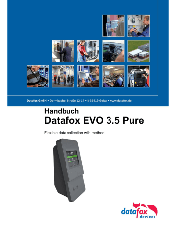 Datafox EVO 3.5 Pure Manual | Manualzz