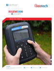 Geotech GEM5000 Operating Manual | Manualzz