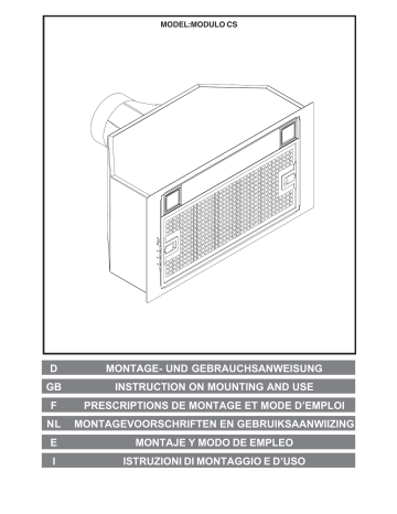 AIRFORCE MODULO CS Instruction On Mounting And Use Manual | Manualzz