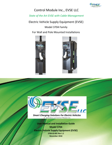 EVSE 3704 Series User Manual And Installation Manual | Manualzz