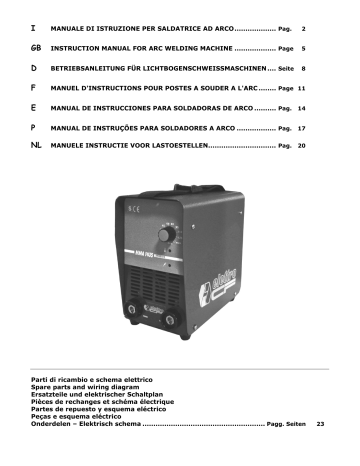 Elettro CF MMA 1435 Instruction Manual | Manualzz
