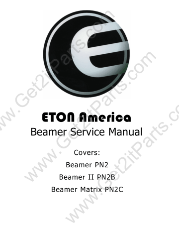 Eton America Beamer PN2, beamer R2-50 Service Manual | Manualzz