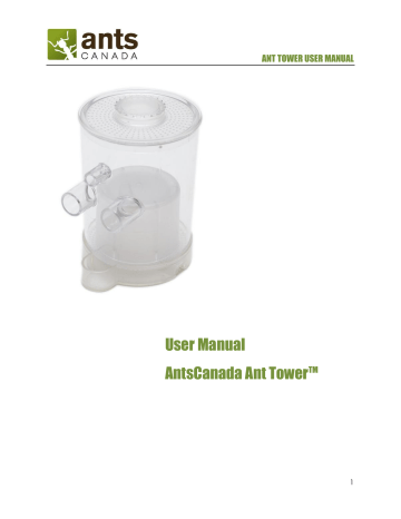 AntsCanada Ant Tower User Manual | Manualzz