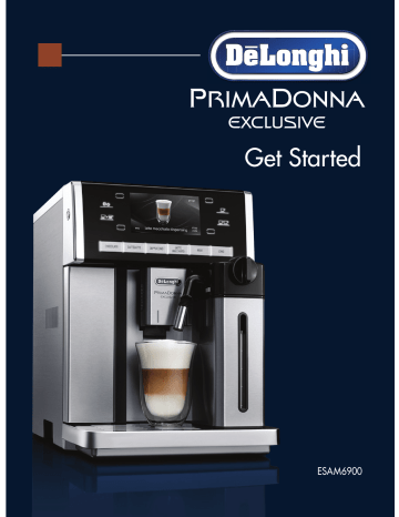 DèLonghi PrimaDonna Exclusive Get Started | Manualzz